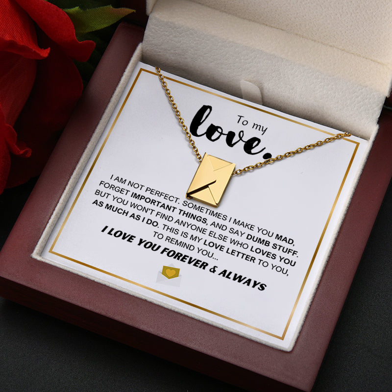 Love Letter Necklace - Premium LED Gift Box Set – Ziella.co