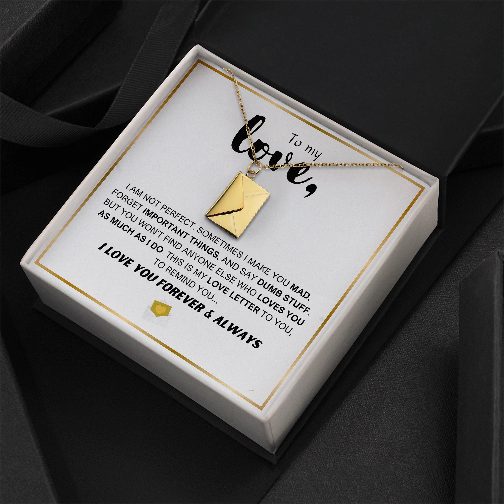 "Love Letter" Necklace Gift Set – Ziella.co