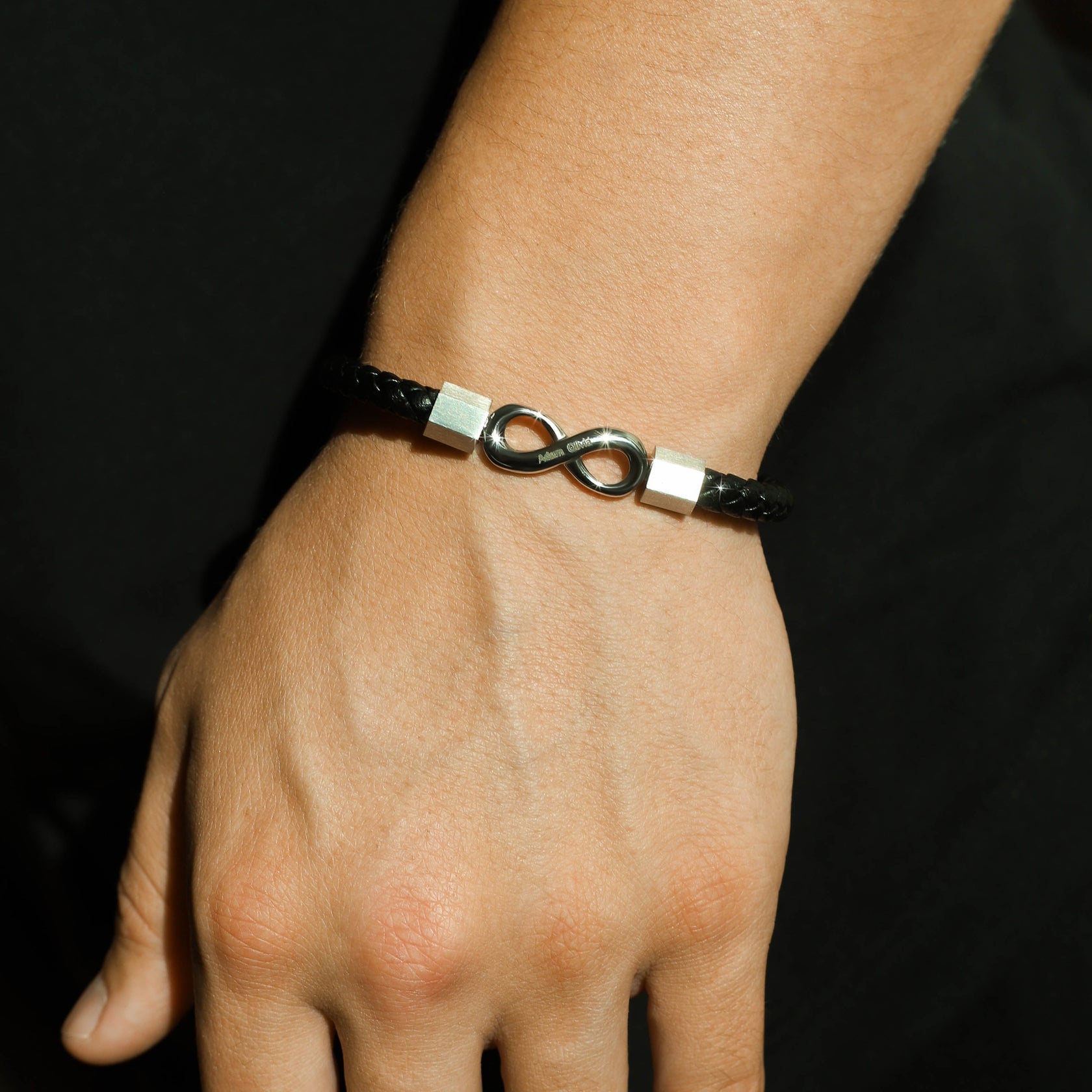 "To My Man" - Infinity Personalized Bracelet – Ziella.co